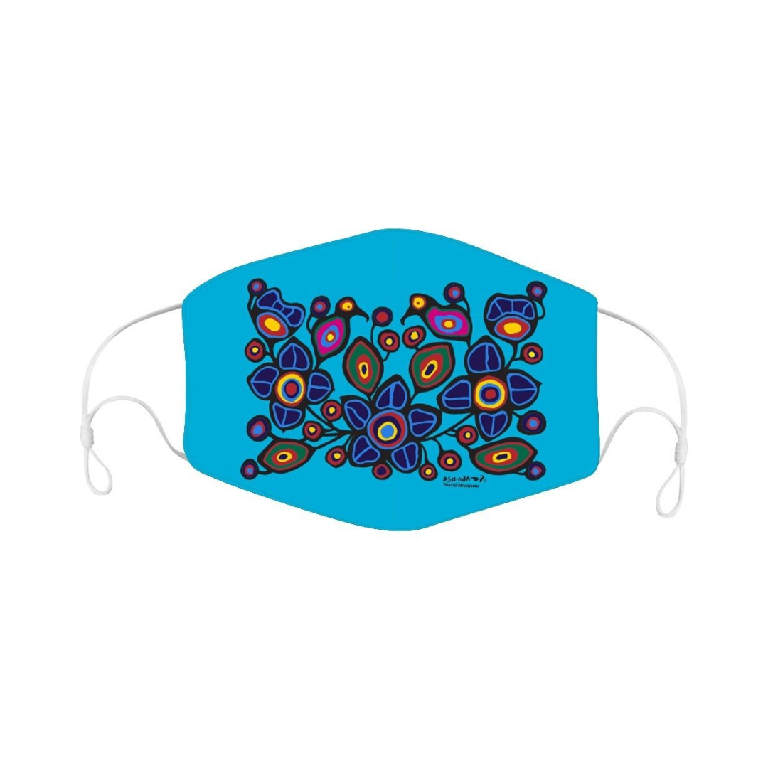 108303_REUSABLE MASK-FLOWERS & BIRDS – Boutique du Musée canadien de l ...